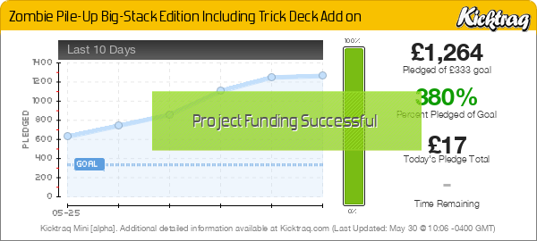 Zombie Pile-Up Big-Stack Edition Including Trick Deck Add on ...